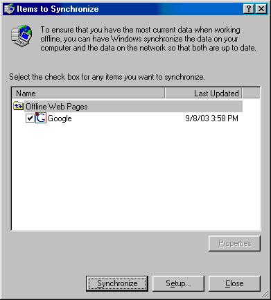How to Update Offline Pages Manually In Internet Explorer 6 ...