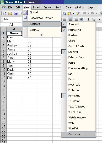 How to Add a Program Button in MS Excel XP. - PCauthorities.com