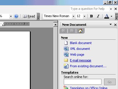 How to Create a New Email Message in MS Word XP. - PCauthorities.com
