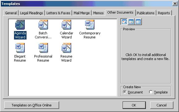 How to Create an Agenda in MS Word XP. - PCauthorities.com
